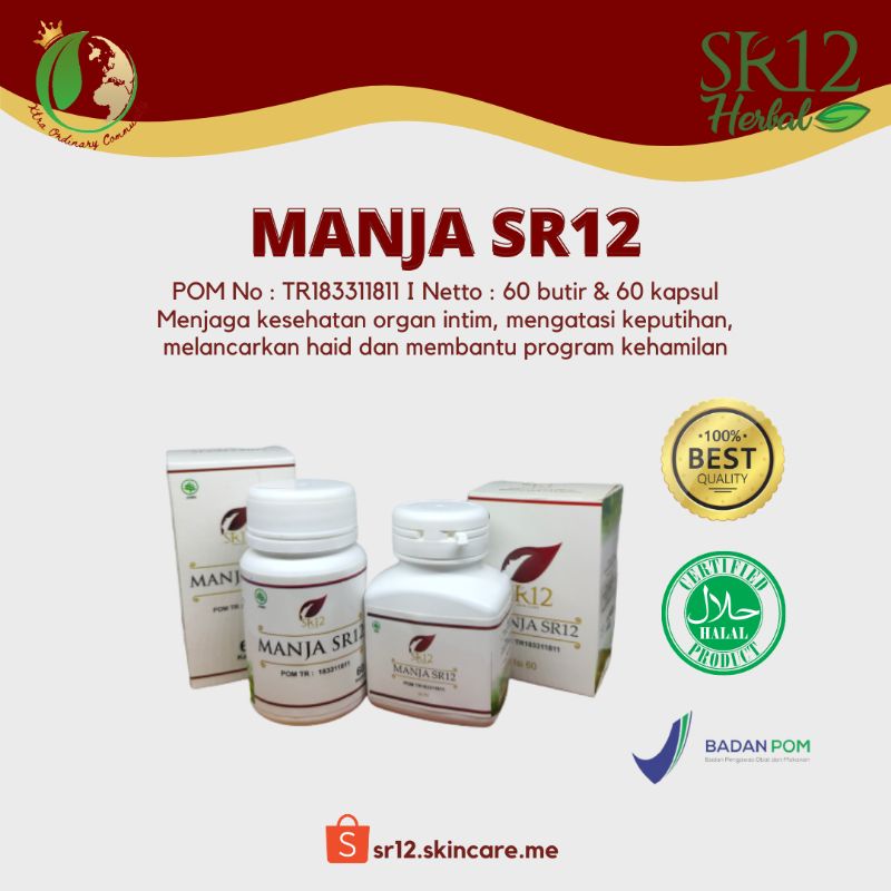 Jual MANJAKANI SR12 BEST SELLER !! AMPUH ATASI MASALAH KEWANITAAN ...
