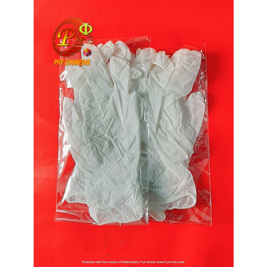 Jual Sarung Tangan Latex / Handscoon Safeglove Per 2 Pasang | Shopee ...