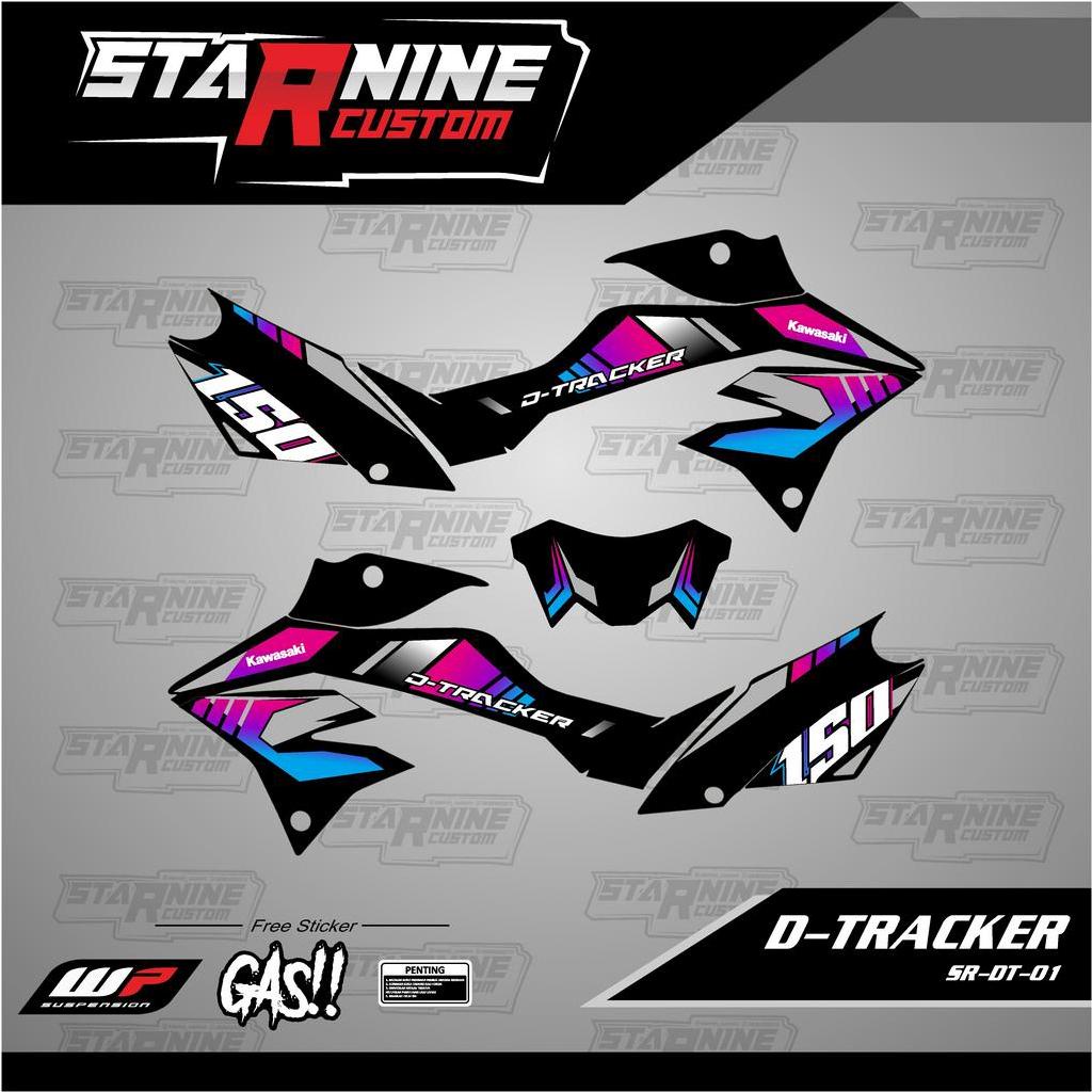 Jual striping D-TRACKER custom sticker DTRACKER variasi | Shopee Indonesia