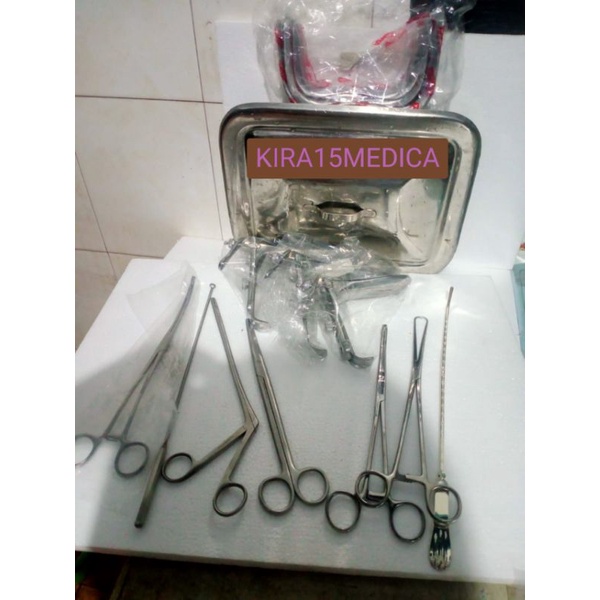 Jual IUD Set IUD kit kebidanan lengkap 10 item Yamaco/Marwah | Shopee ...