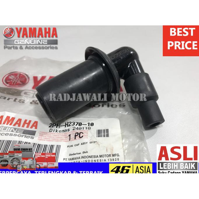 Jual Cangklong Tutup Dop Busi Mio M3, Mio J, Xride Asli Original Yamaha ...
