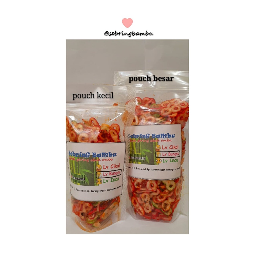 Jual Sebring Bambu - pouch besar level incu (original) | Shopee Indonesia