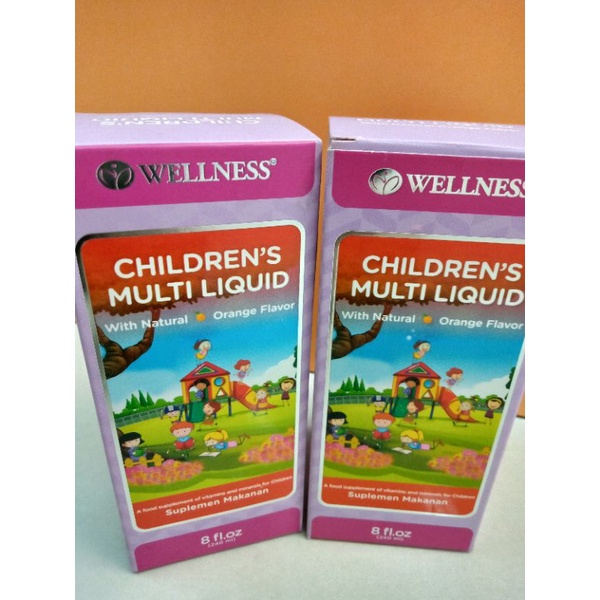 Jual Wellness Children multiliquid | Shopee Indonesia