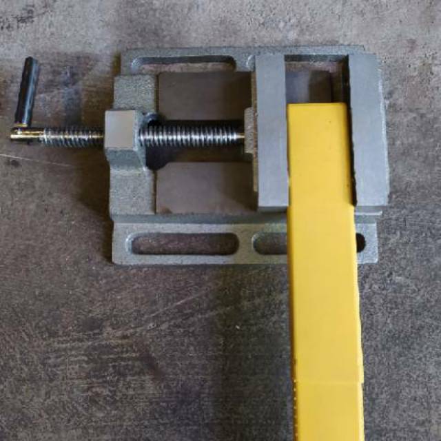 Jual Catok ragum pipa plat besi 5 inch drill press vice | Shopee Indonesia