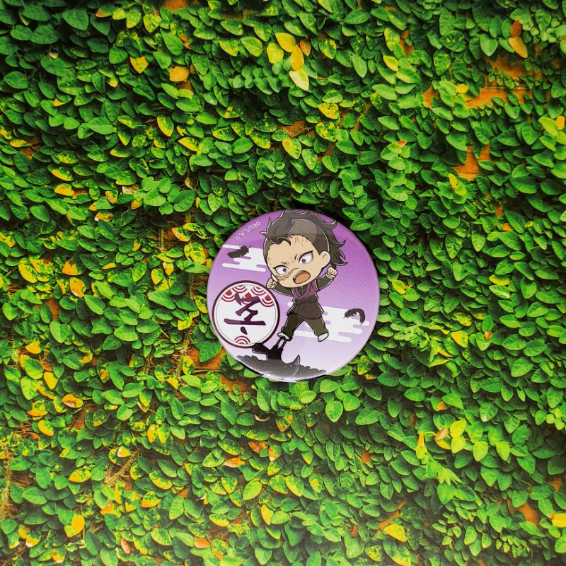 Jual original pin badge demon slayer shinazugawa genya | Shopee Indonesia
