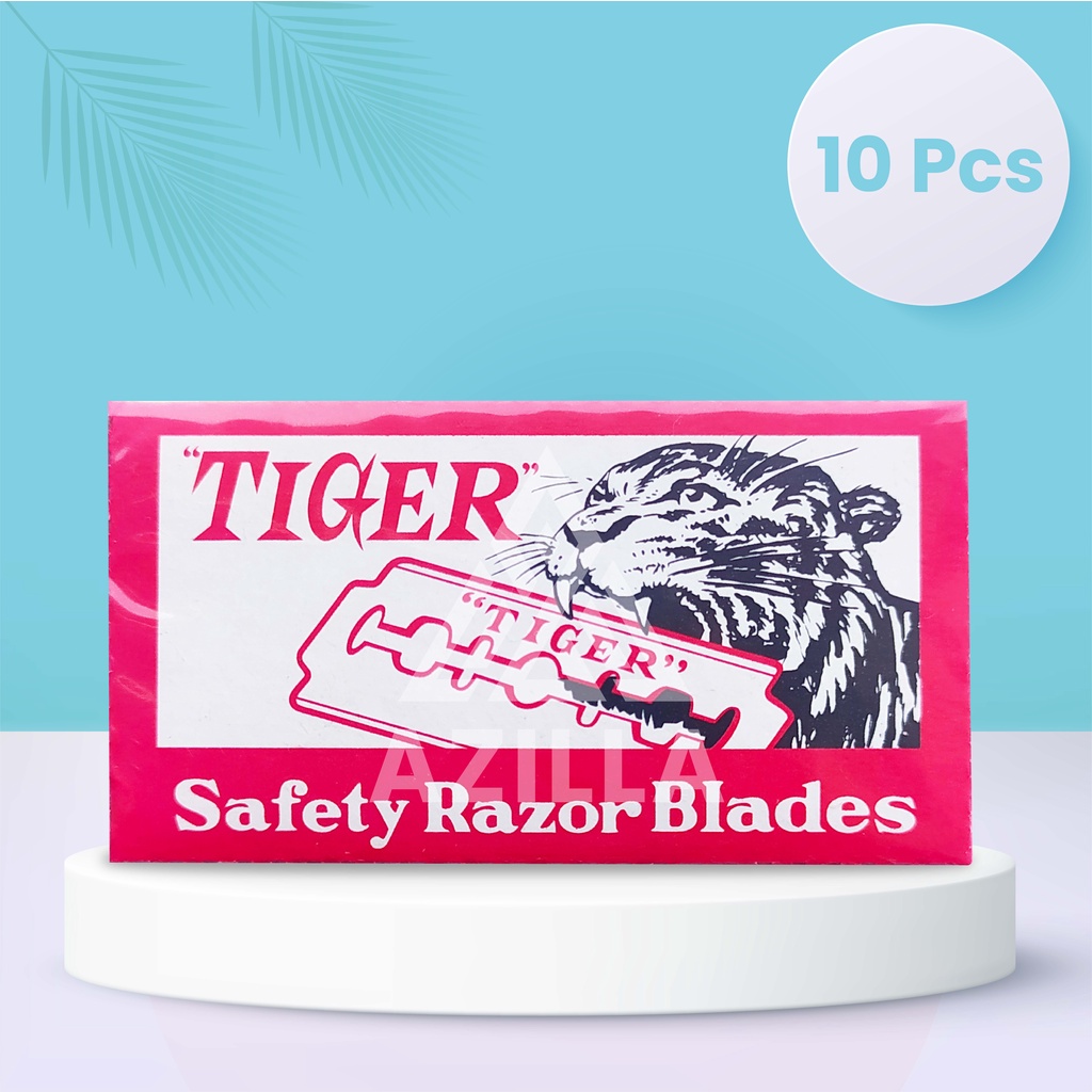 Jual Silet Tiger 1 Kotak Isi 10 Pcs | Safety Razor Blades Silet Pisau ...