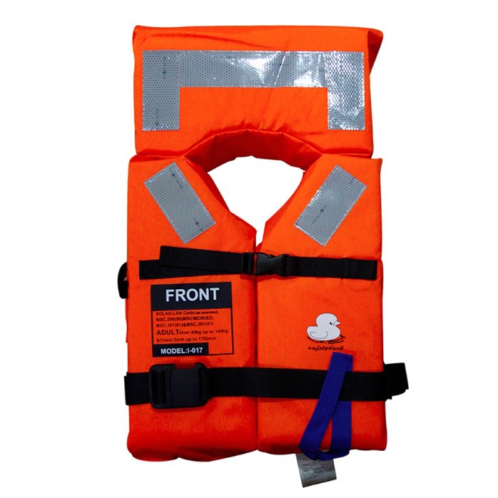 Jual Lifejacket / Pelampung Safety Dck SOLAS Grade Dengan Penopang ...