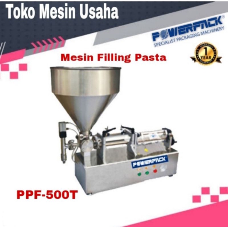 Jual MESIN FILLING PENGISI CAIRAN PASTA PPF-500T POWERPACK / MESIN ...