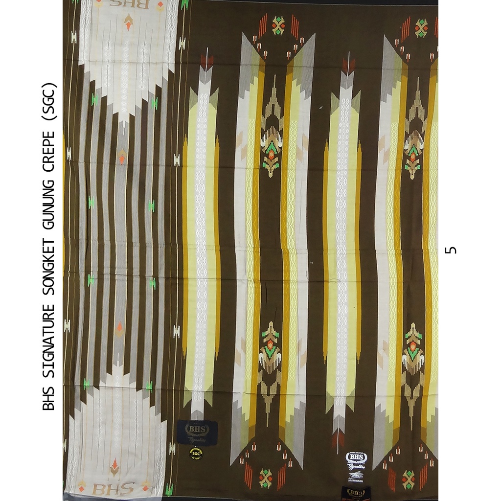 Jual SARUNG BHS SIGNATURE SONGKET GUNUNG CREPE (SGC) | Shopee Indonesia