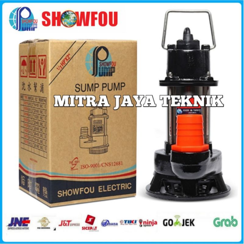 Jual Pompa Celup Showfou SS-0512N 1/2hp Pompa air kotor Submersible ...