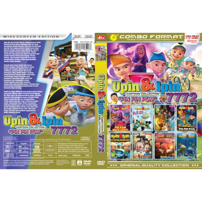 Jual Film Animasi UPIN DAN IPIN 7772 Pin Pin Pom | Shopee Indonesia