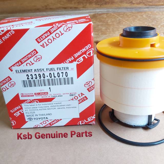 Jual Filter Solar Fuel Filter Innova New Reborn Fortuner VRZ 0l070 ...