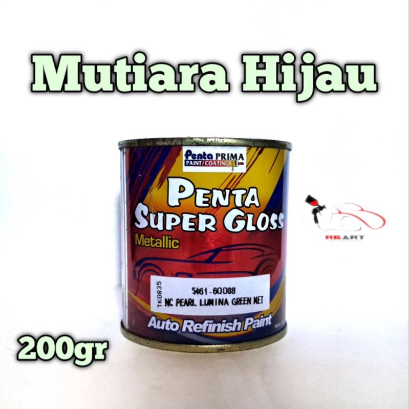Jual Cat mutiara/lembayung hijau (penta gloss) | Shopee Indonesia