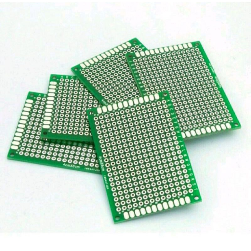 Jual Double Side Prototype PCB 5x7cm Universal Printed Circuit Board ...