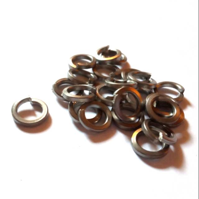Jual Ring per M6. stainless steel SUS 304 isi@100pcs | Shopee Indonesia