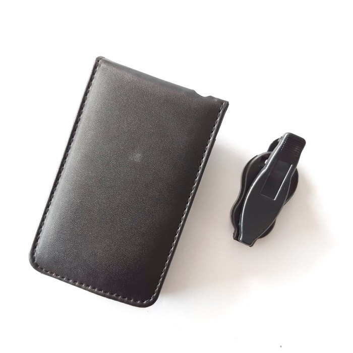 Jual flip black cover case with clip holder ipod classic / vidio ...