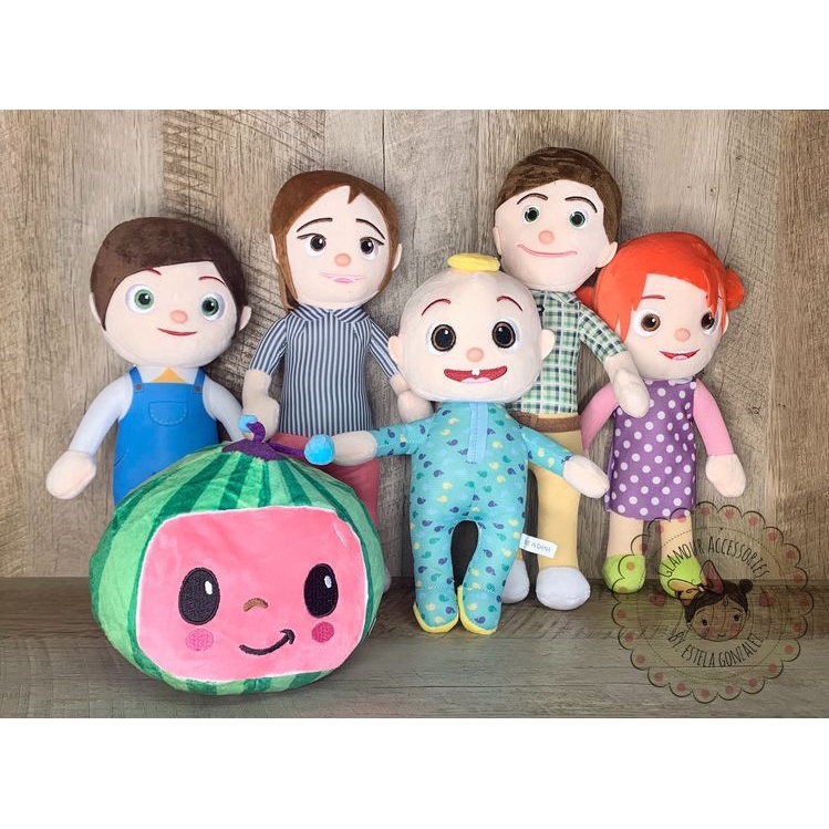 Jual Boneka keluarga melon coco melon mainan anak lucu mainan anak ...