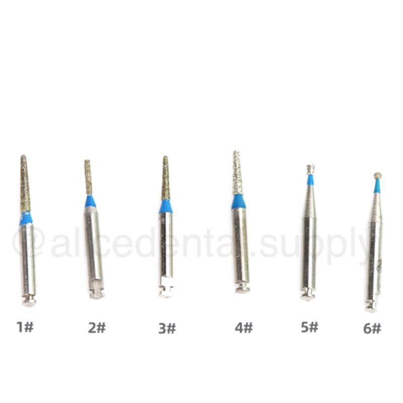 Jual Dental Diamond bur gigi low speed burs lowspeed bulat inverted micromotor mikromotor contra ...