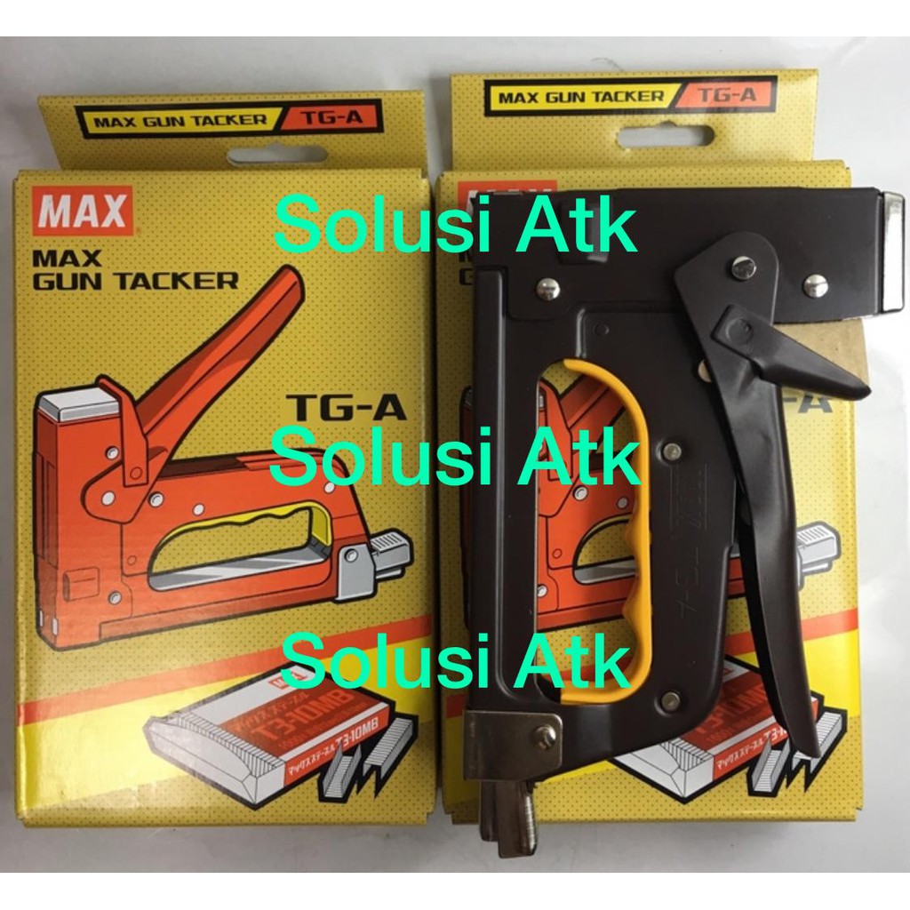 Jual Max gun tacker tg-a / guntacker tga / stapler tembak TGA ori asli ...