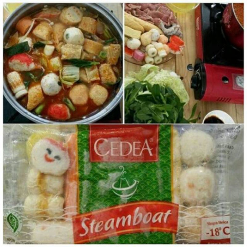 Jual Steamboat Set Cedea 300 Gr + Free Bumbu / Bakso Ikan Mix | Shopee ...