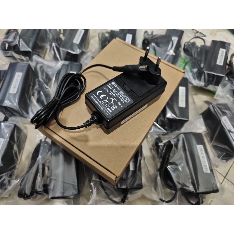 Jual ADAPTOR ADAPTER CHARGER CASAN TV LG MONITOR LG LAYAR LG 19V-1.7A ...