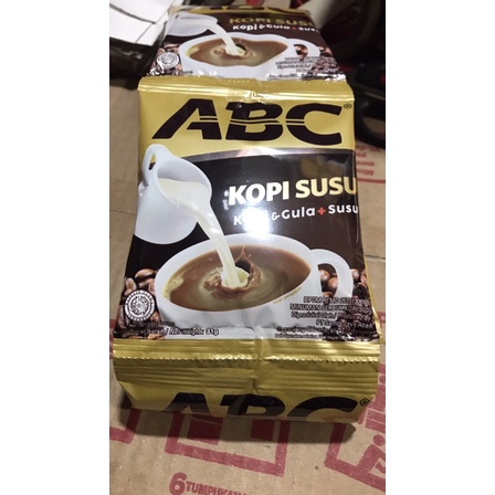 Jual KOPI ABC KOPI SUSU SACHET 31gr RENCENG ( ISI 10) | Shopee Indonesia