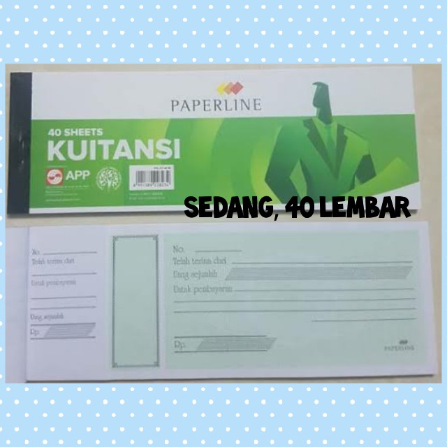 Jual KWITANSI/KUITANSI PAPERLINE TANGGUNG | Shopee Indonesia