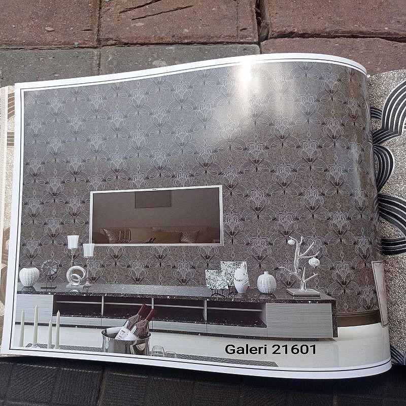 Jual Wallpaper Dinding 3D Ulir Ukiran Modern Art Urban Timbul Unik ...