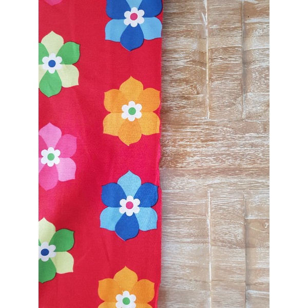Jual Kain Katun Jepang Motif Bunga CJ018 [REJECT PABRIK] [Min ...
