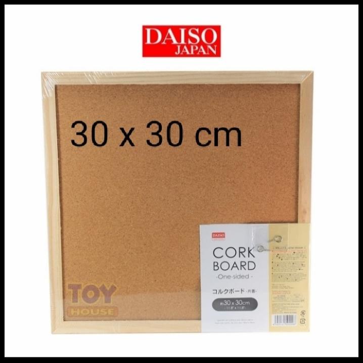 Jual Daiso Cork Board-Pinboard-Soft Board.Papan Tempel Mading | Shopee ...