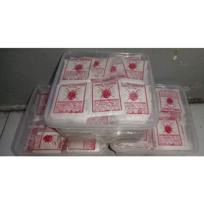 Jual GUREM ASLI (100PCS) | Shopee Indonesia