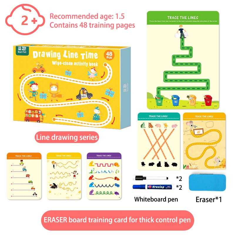 Jual Learn Fun Alat Gambar Anak Line Drawing Set Game Toy | Shopee ...