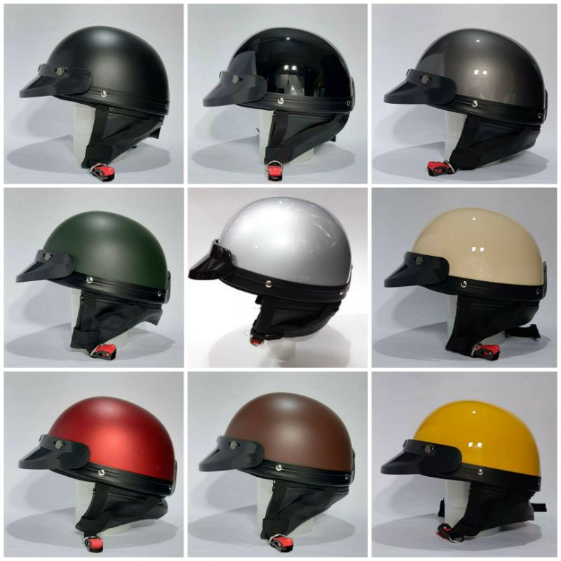 Jual Helm Chip Cetok Polos Murah | Shopee Indonesia