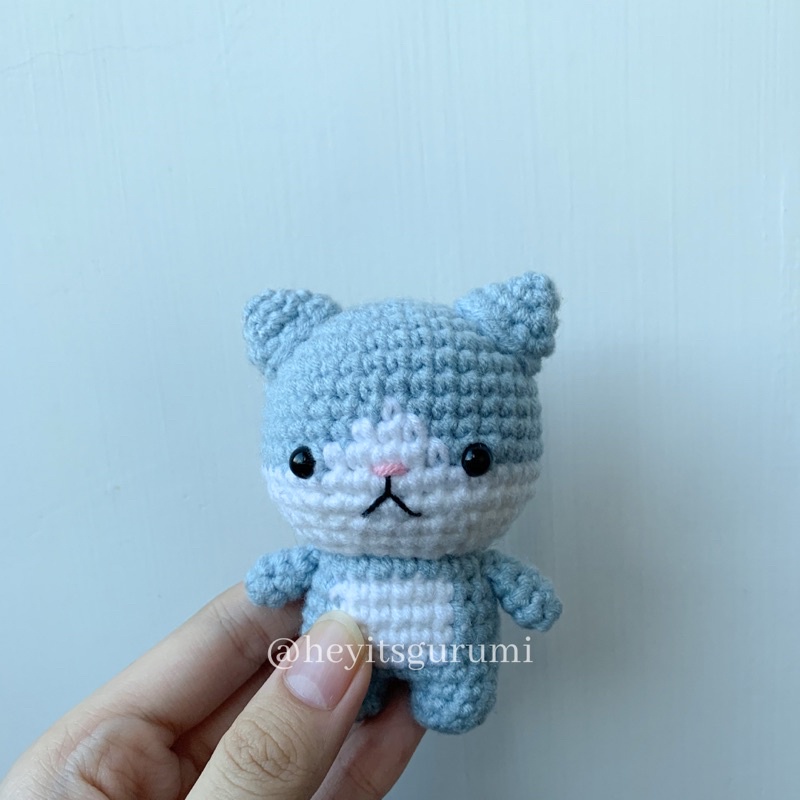 Jual (PRE ORDER) Boneka Rajut Amigurumi Kucing | Shopee Indonesia