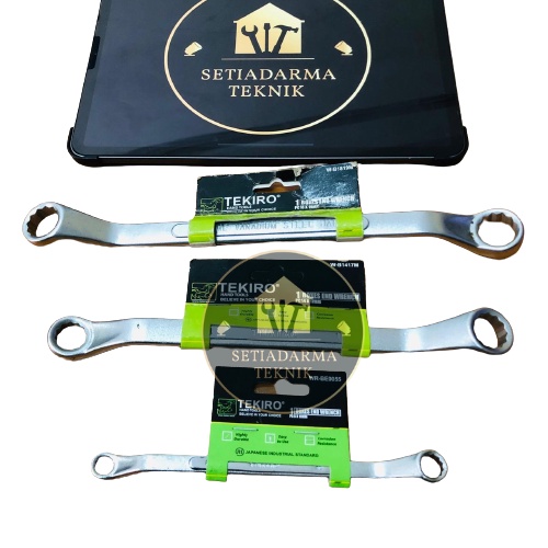 Jual KUNCI RING TEKIRO UKURAN 8X10 //14X17 //18X19 SATUAN // BOX END WRENCH TEKIRO | Shopee ...