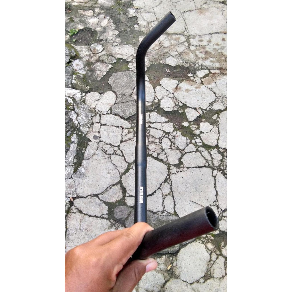 Jual New Handle Bar Stang Bull Horn Fixie Sepeda Lipat | Shopee Indonesia