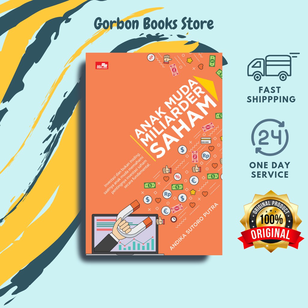 Jual Buku Anak Muda Miliarder Saham Andika Sutoro Putra Original ...