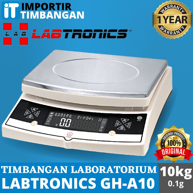 Jual Timbangan Digital Labtronics GH-A10 timbangan Laboratorium Emas ...