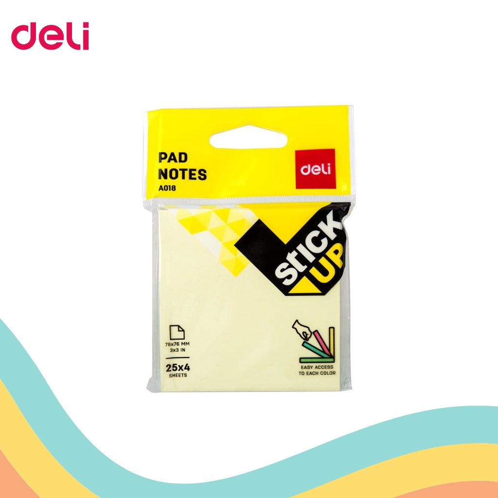 Jual STICK NOTE DELI EA-01802 (1 PCS) | Shopee Indonesia