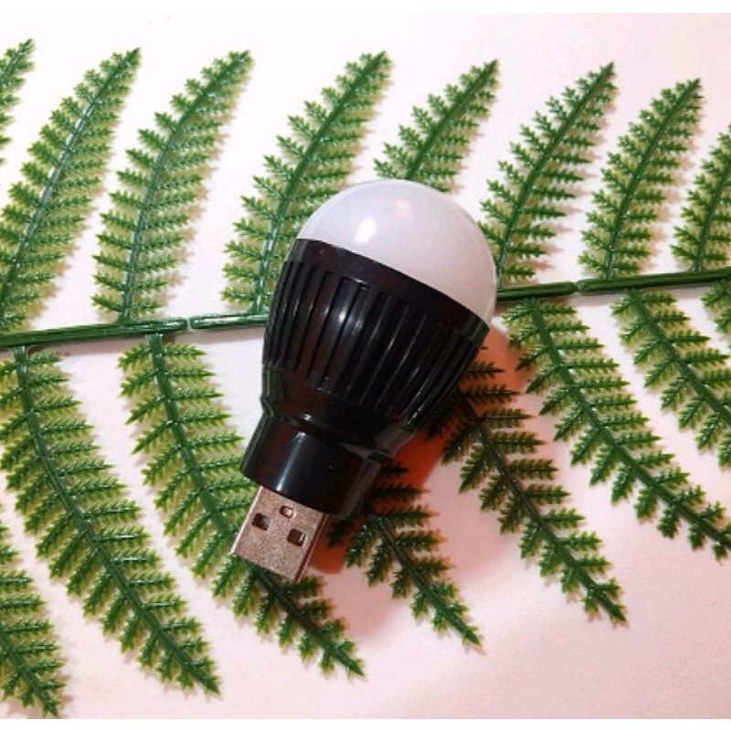 Jual Lampu Bohlam Bulb USB Lampu Tumblr Lampu Mini Colokan USB 3 Watt ...