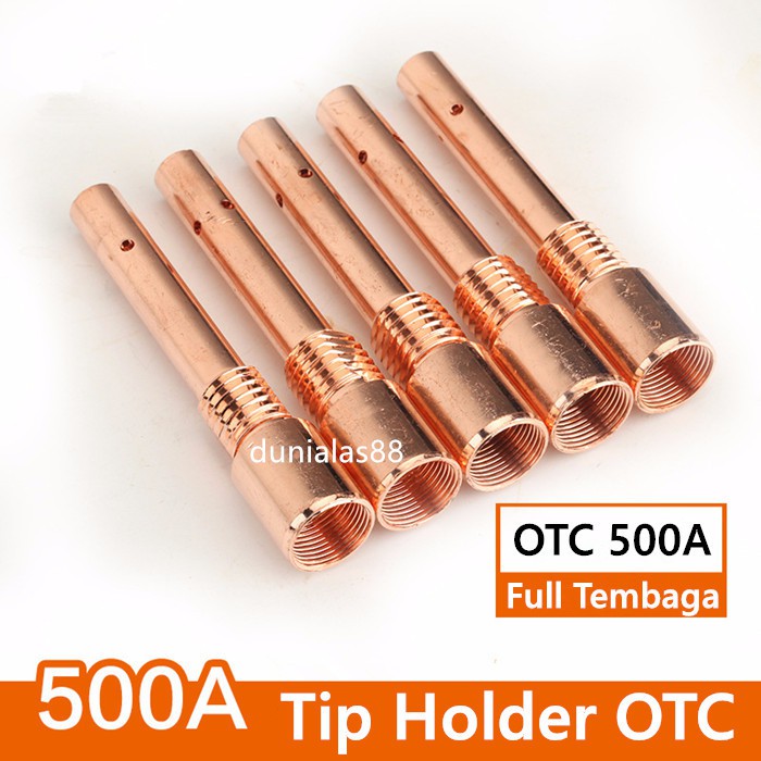 Jual 10PCS Tip holder Tip body 500A OTC Panasonic MIG Welding Torch ...