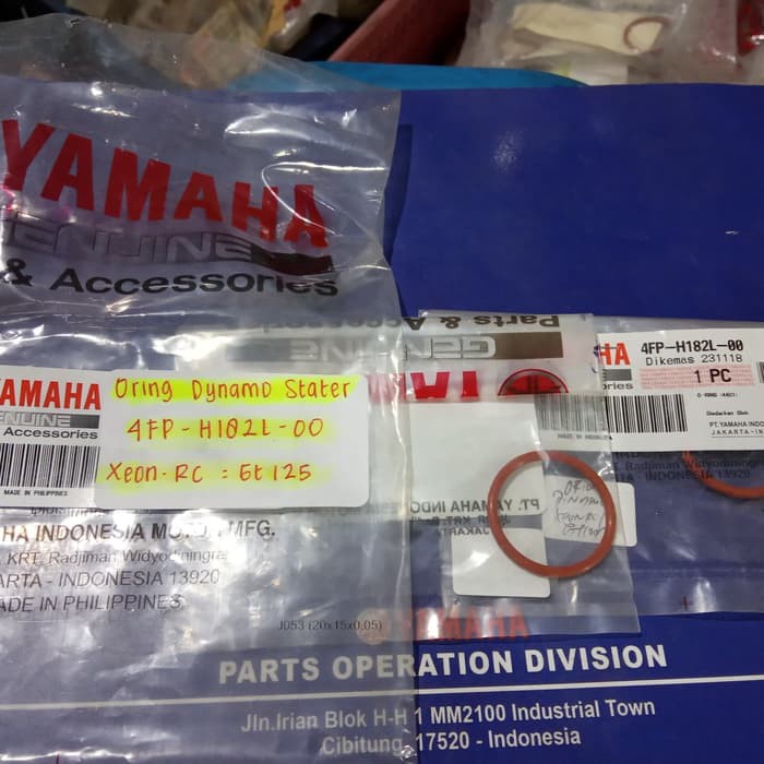 Jual (100% YAMAHA ) ORING DYNAMO STATER (4FP-H1821) XEON RC/ GT 125 ...