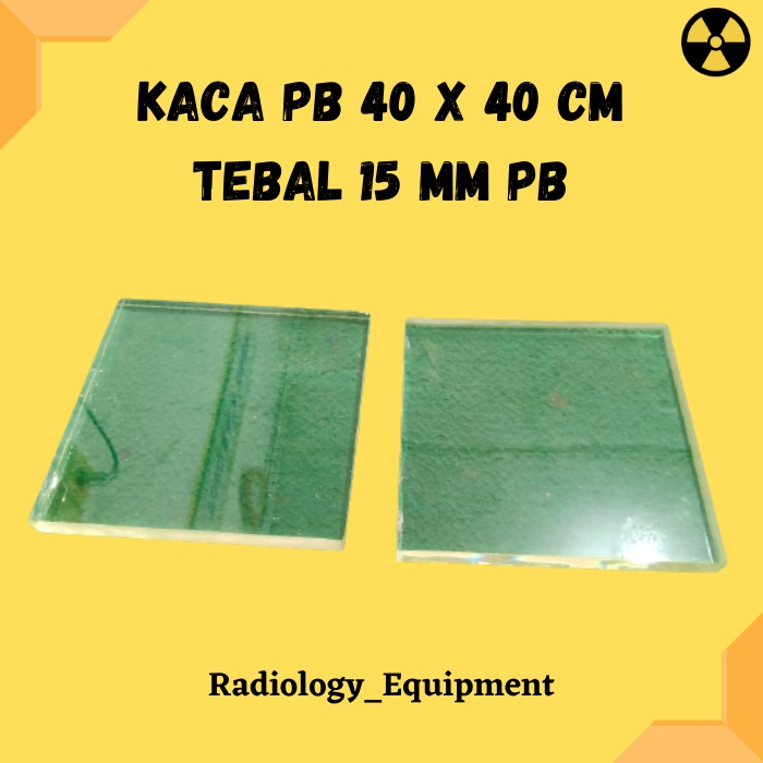 Jual KACA PB 40 X 40 CM TEBAL 15 MM TIMBAL RADIOLOGI XRAY RONTGEN RONGENT RUMAH SAKIT | Shopee ...