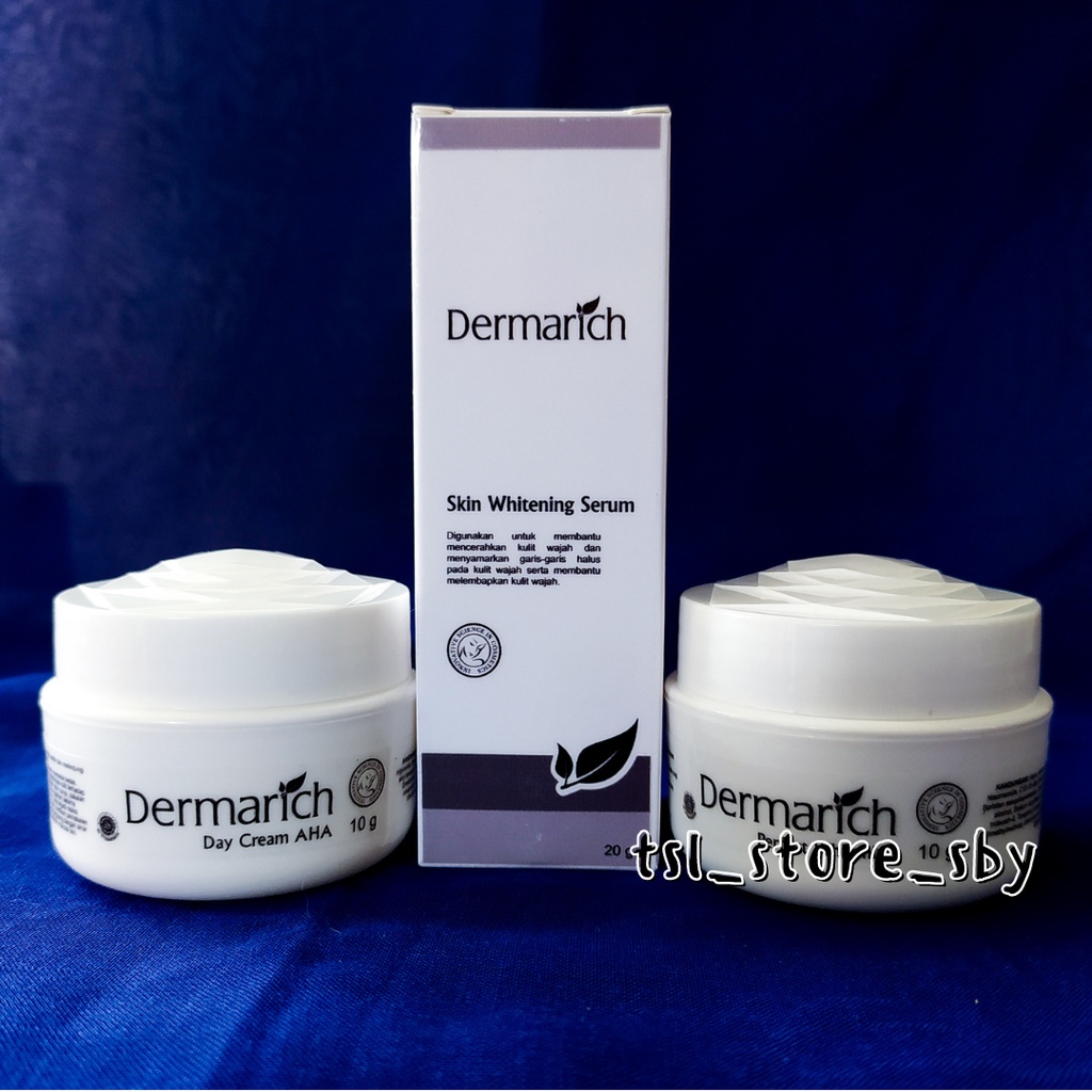 Jual Paket Skincare isi 3 - Dermarich Paket Skincare Glowing | Shopee ...