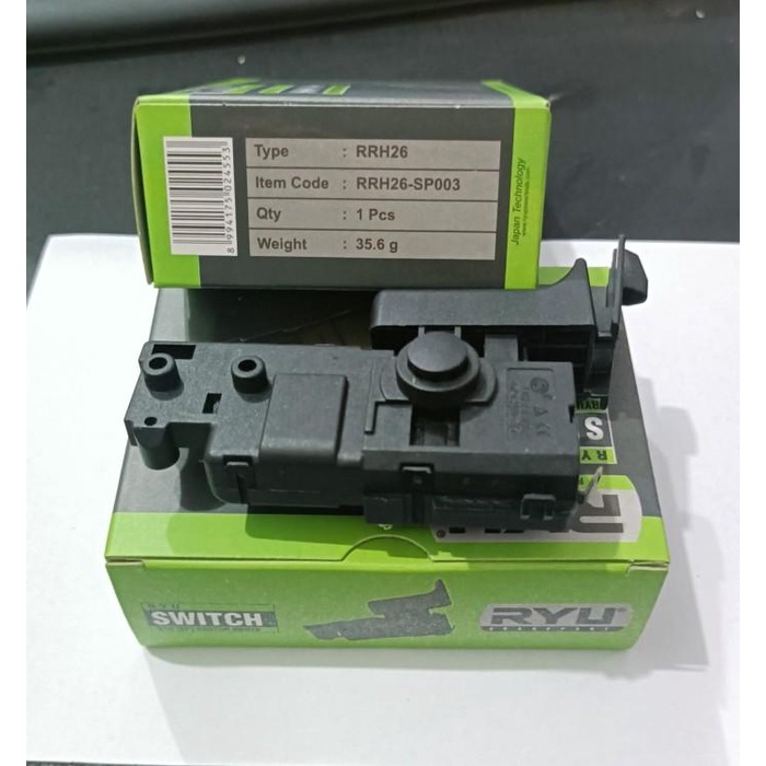 Jual Mesin Switch / Saklar Bor Hammer Drill Ryu Rrh26 Original Ryu ...