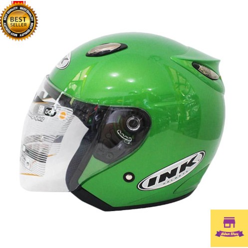 Jual Helm BEST1 INK Centro Half Face hijau tua SNI keren terbaru ...