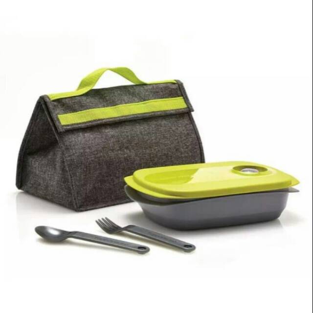 Jual BYO lunch Set KOLEKSI JADUL / extreme meal box hitam / cwl set ...