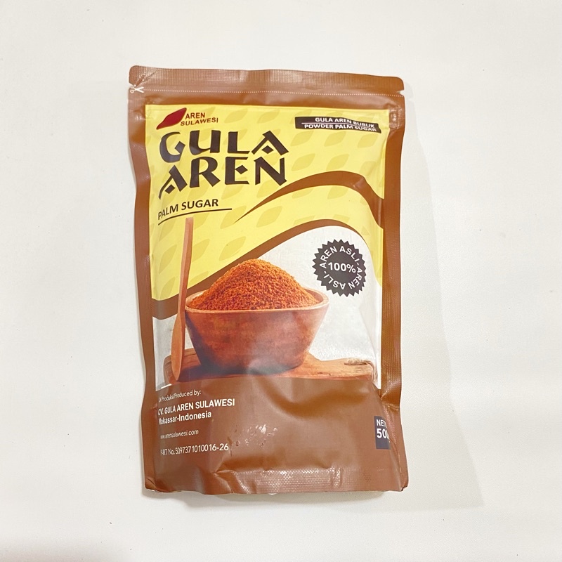 Jual Gula Aren Bubuk (Palm Sugar) AREN SULAWESI 500gr | Shopee Indonesia