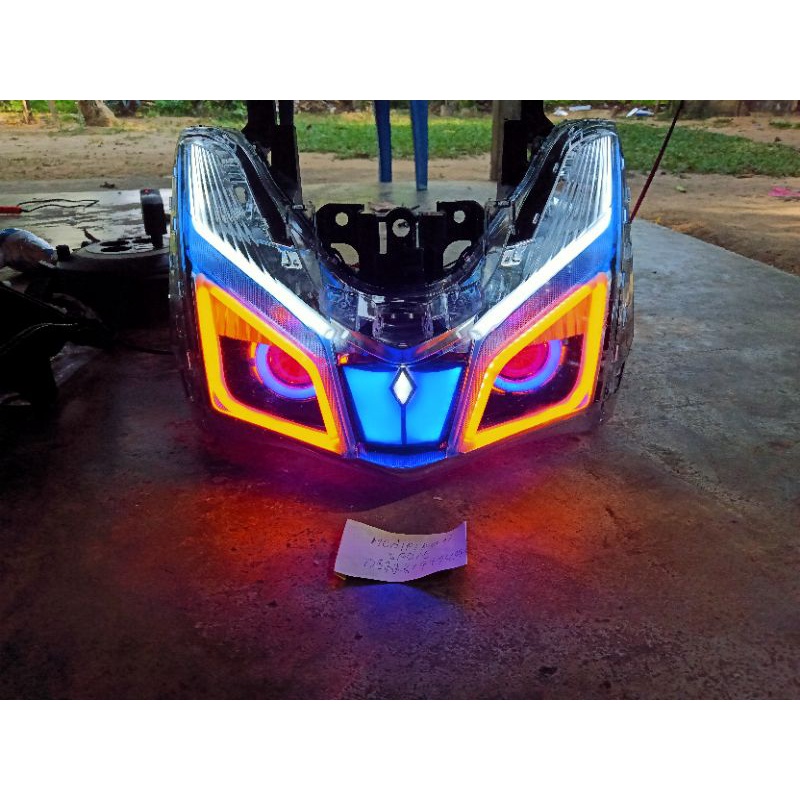 Jual headlamp Lexi Projie Lexi LED custom | Shopee Indonesia