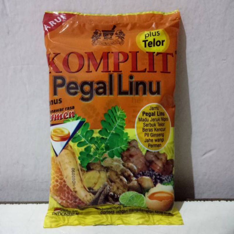 Jual (Per 10 Sachet) Pegel Linu Komplit Telor | Shopee Indonesia